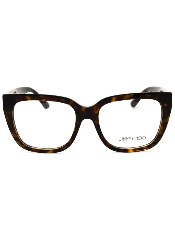 JIMMY CHOO Rectangular Acetate Eyeglasses