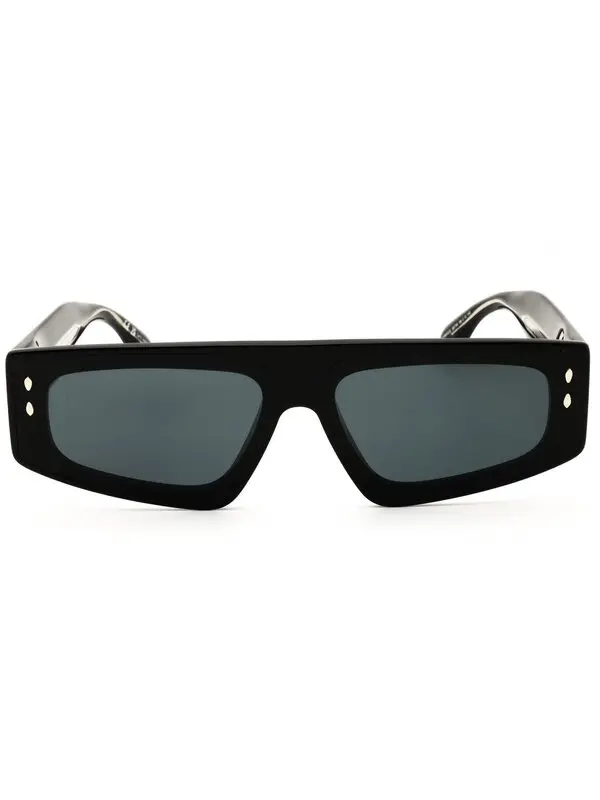 Isabel Marant Étoile Rectangular Sunglasses - Black/grey