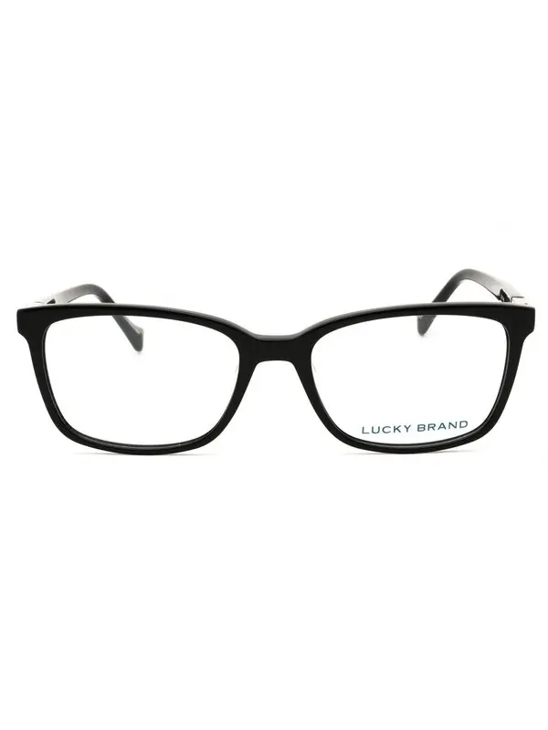 Lucky Brand Rectangular Acetate Eyeglasses - Black