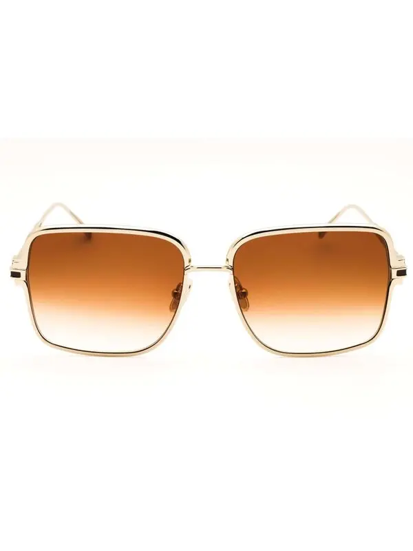 FERRAGAMO Sf317s Sunglasses - Gold/green Gradient
