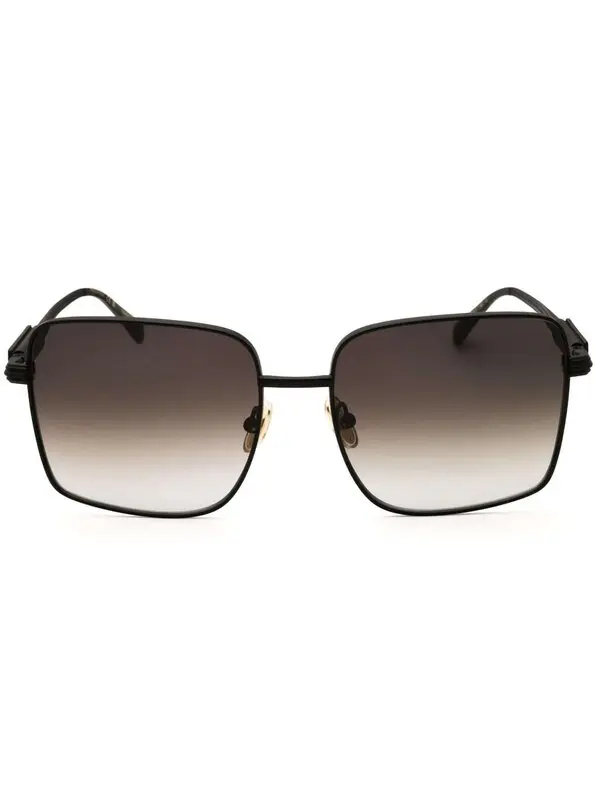 FERRAGAMO Rectangular Metal Sunglasses