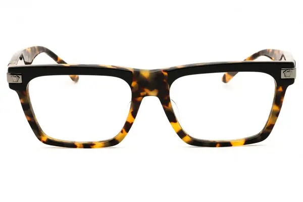 Versace 0ve3354f Eyeglasses - Havana/clear Demo Lens