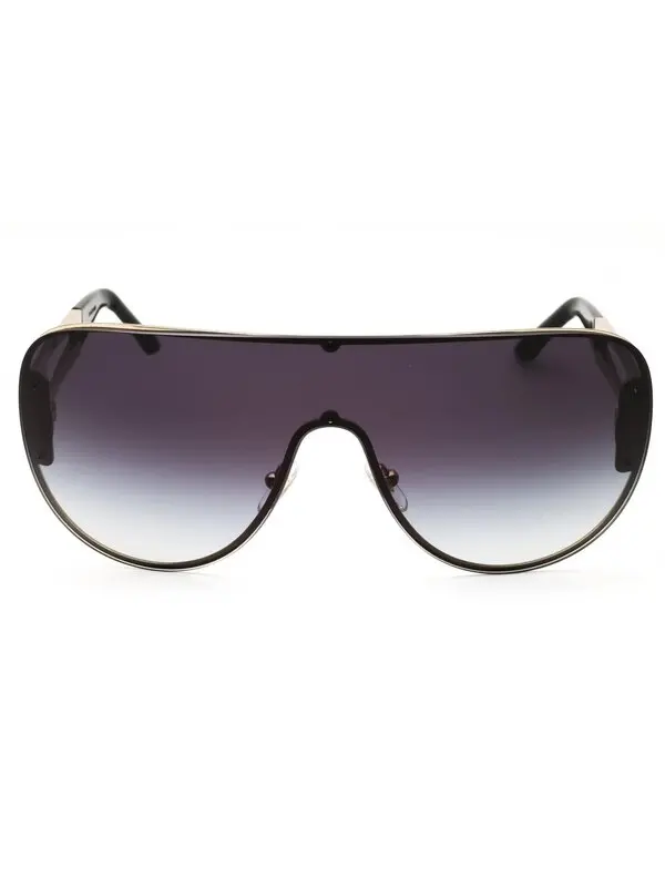 Versace Shield Sunglasses - Grey / Grey Gradient