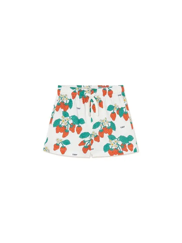 TINYCOTTONS Printed Organic Cotton Bermuda Shorts