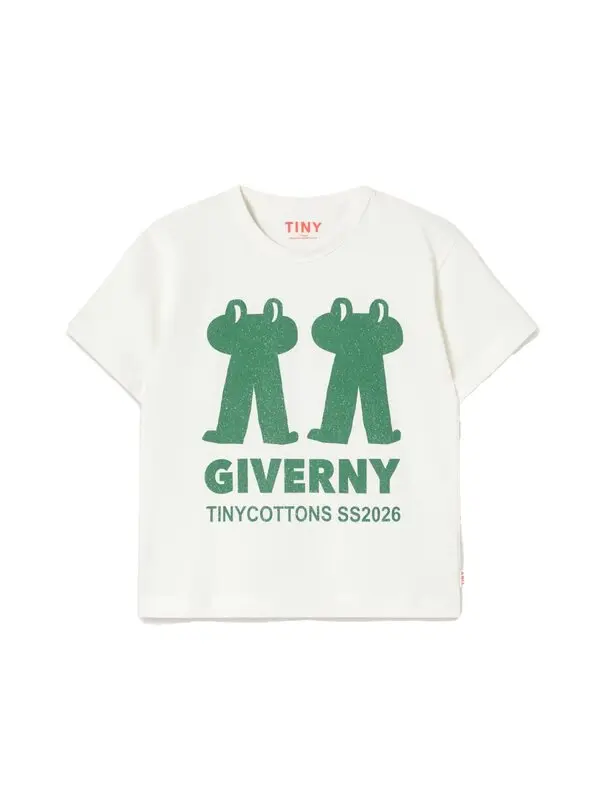 TINYCOTTONS Mini Frog & Frog T-shirt - White