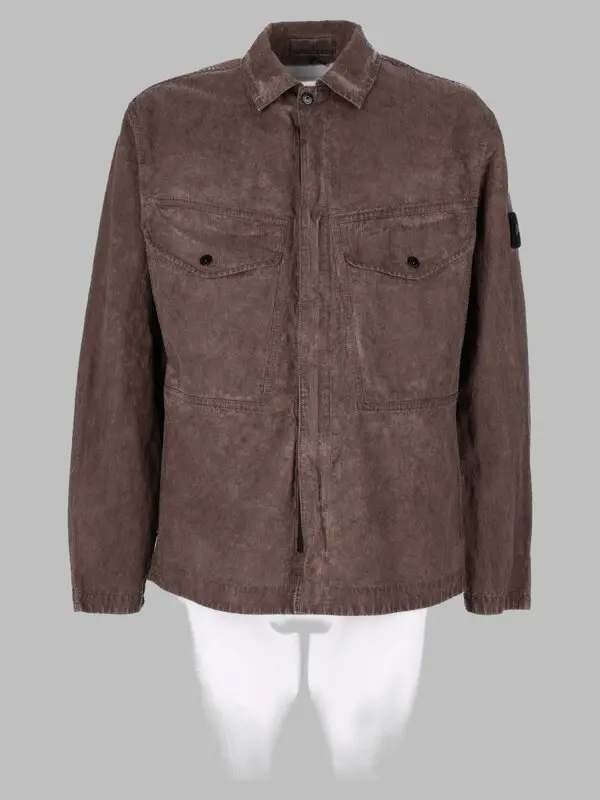 Stone Island Inspired Short-sleeve Shirt