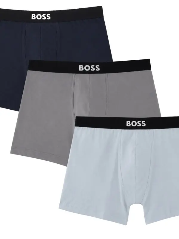 BOSS Stretch Cotton Boxer Briefs 3-pack