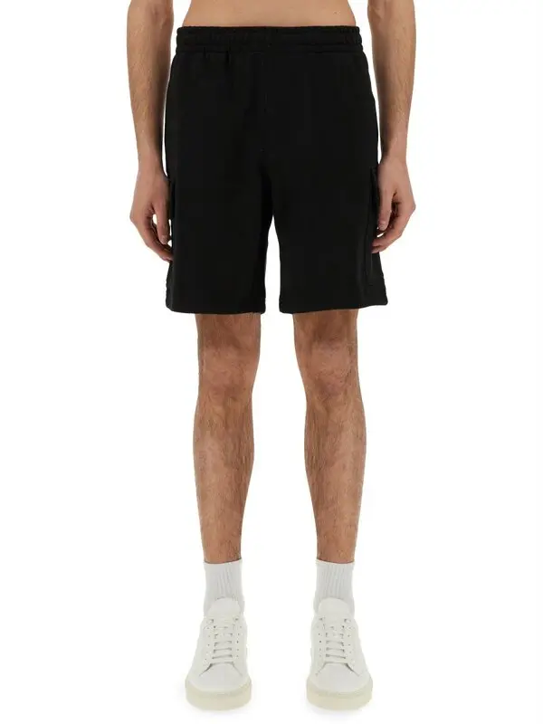 Lacoste Mini Cargo Shorts - Black