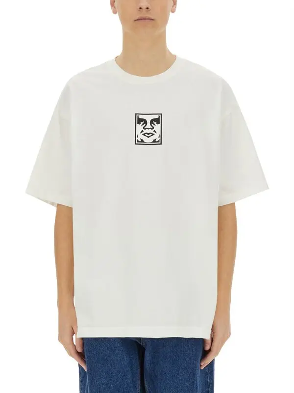 Obey Icon Face T-shirt - White