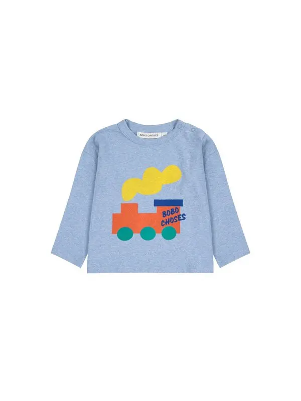 BOBO CHOSES Choo Choo Long Sleeve T-shirt