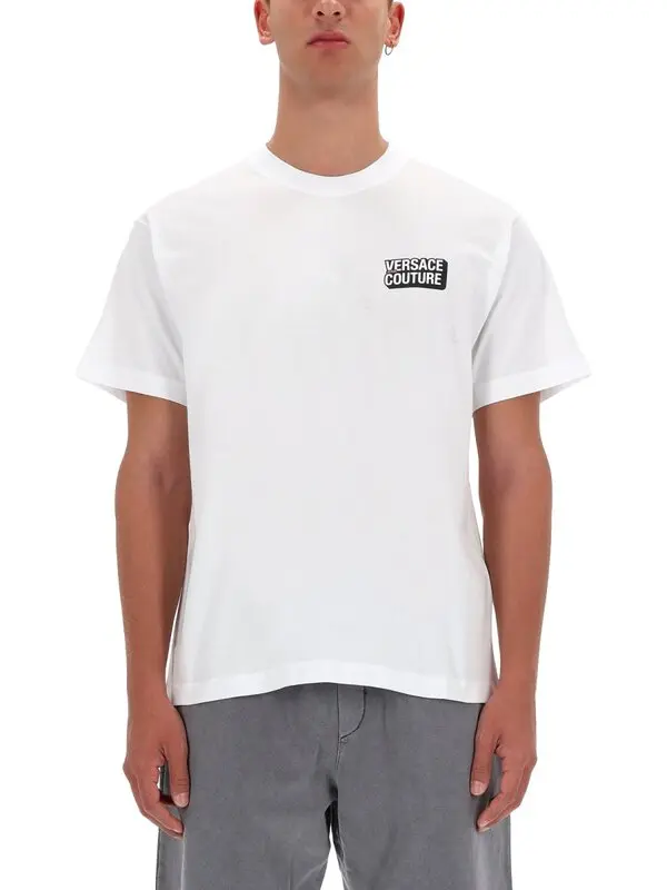 Versace Graphic T-shirt - White