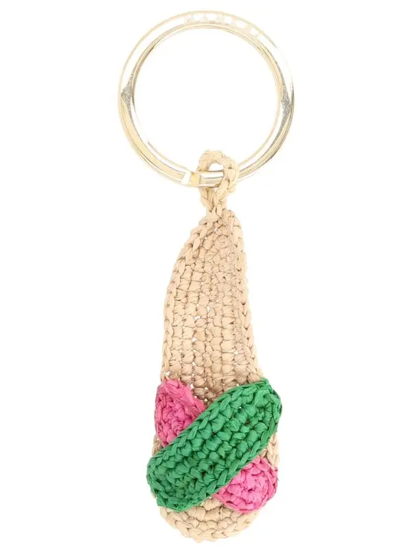 Manebí Mini Raffia Key Holder