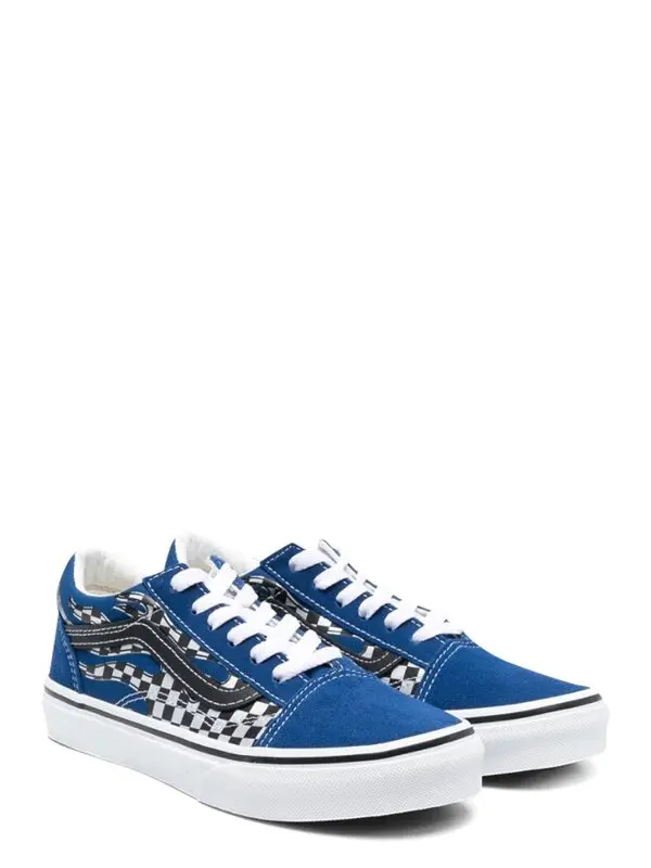 VANS Mini Reflective Check Old Skool Sneakers - Multicolour