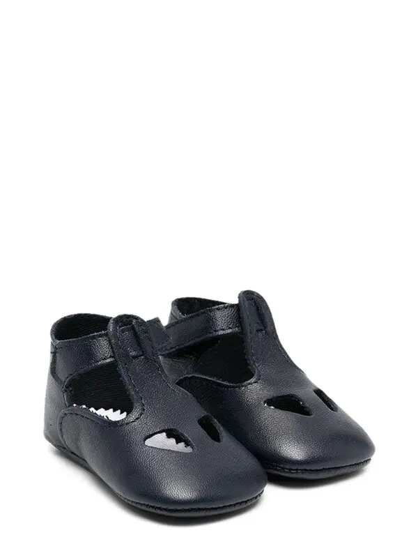 IL GUFO Mini Leather Mary Jane Shoes