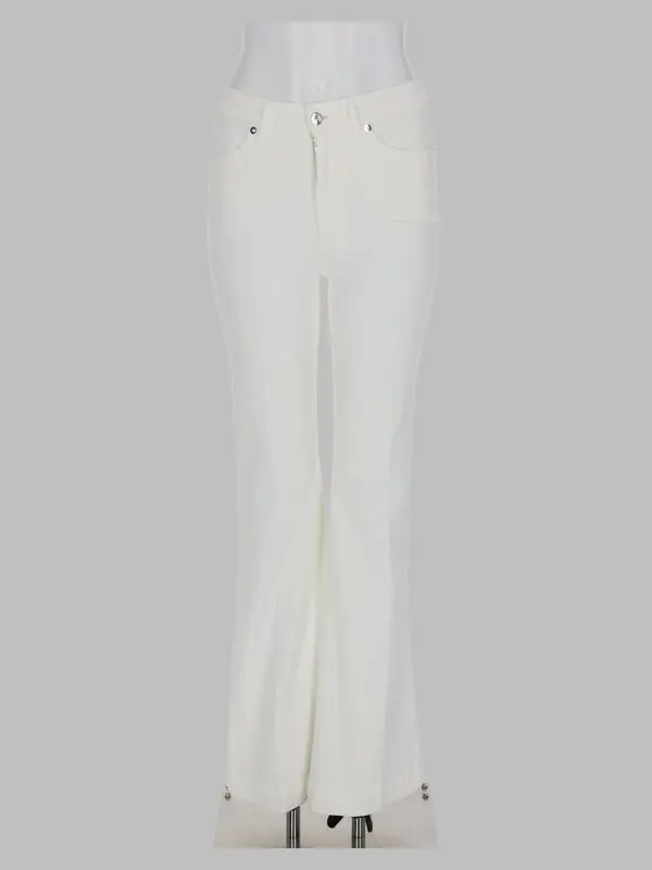 NINE:INTHE:MORNING High-waisted Straight-leg Jeans - Multicolour