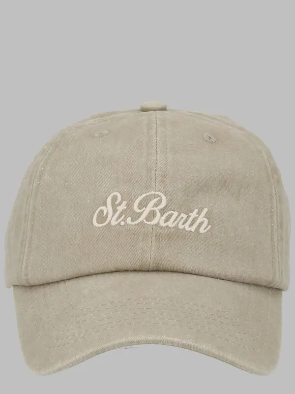 MC2 SAINT BARTH Cotton Hat - Beige