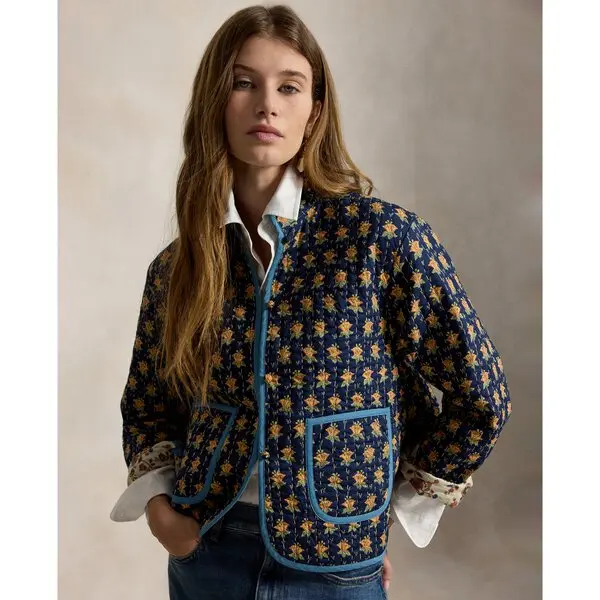 Ralph Lauren Reversible Quilted Cotton Jacket