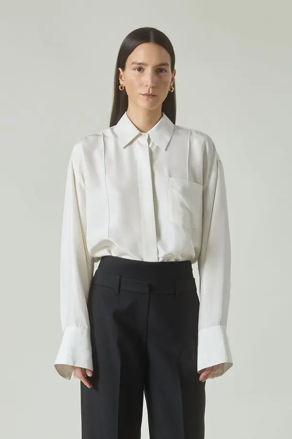 HEIRLOME Francis Shirt - Ivory