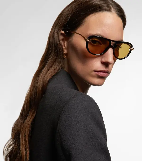 Bottega Veneta Aviator Sunglasses
