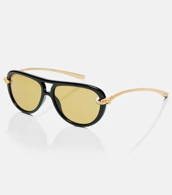 Bottega Veneta Aviator Sunglasses
