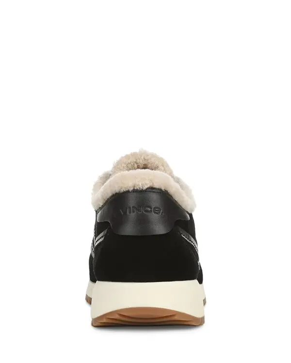 Vince Santa Monica Shearling Sneakers