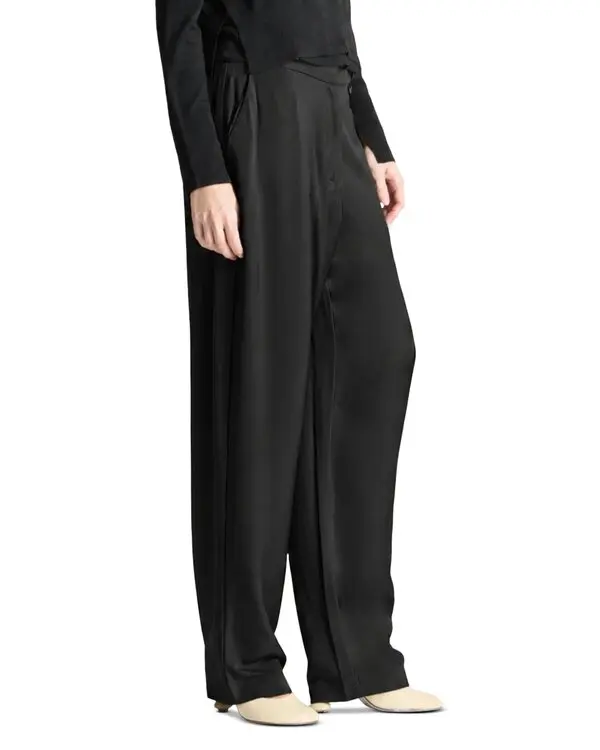 SAINT ART Dinah Matte Charmeuse Pants