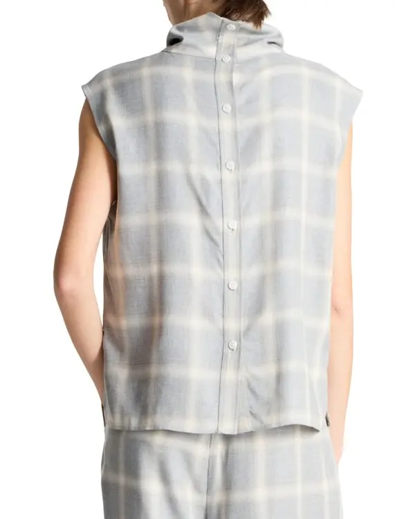 SAINT ART Nyra Funnel Neck Top