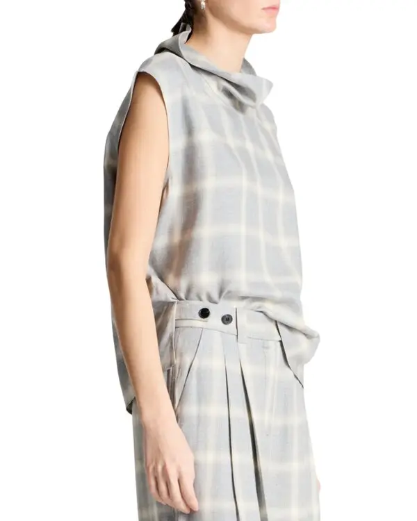 SAINT ART Nyra Funnel Neck Top