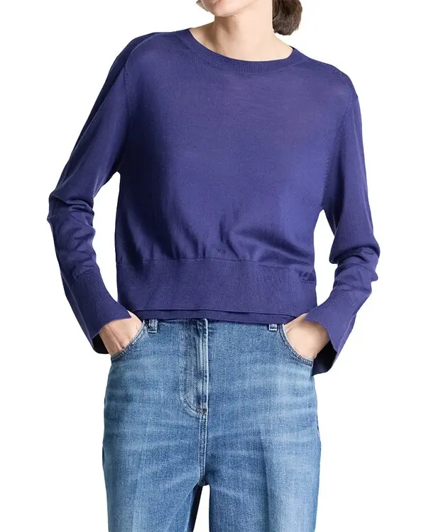 SAINT ART Elodie Merino Wool Crewneck Sweater