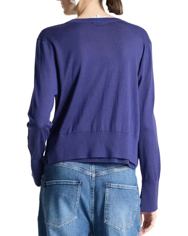 SAINT ART Elodie Merino Wool Crewneck Sweater
