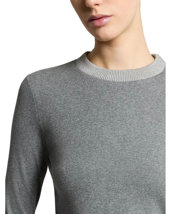 Peserico Cotton Stretch Micro Rib Top