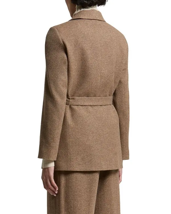 Peserico Wool Blend Belted Jacket
