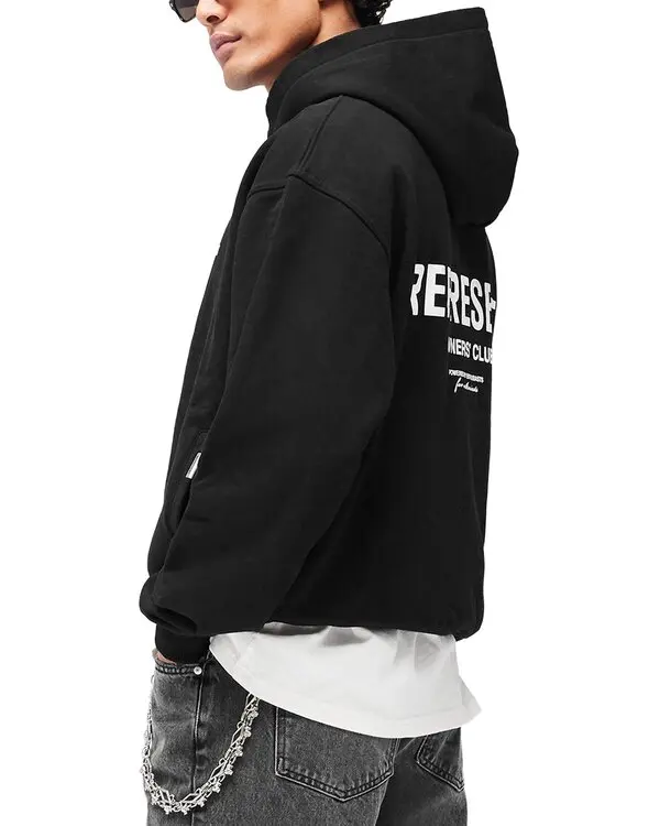 REPRESENT Owners Club Logo Zip Cotton Hoodie