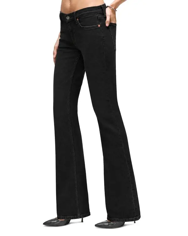 RE/DONE The Low Rise Micro Bootcut Jeans