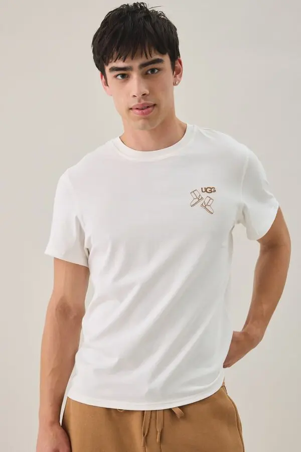 UGG Classic Boot Graphic Tee - Ivory