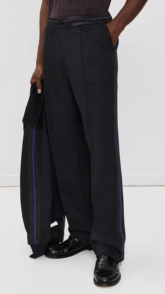 WALES BONNER Form Track Pants - Black