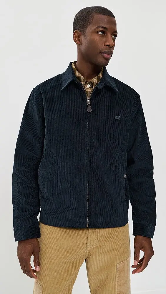 WALES BONNER Drew Corduroy Zip-up Jacket