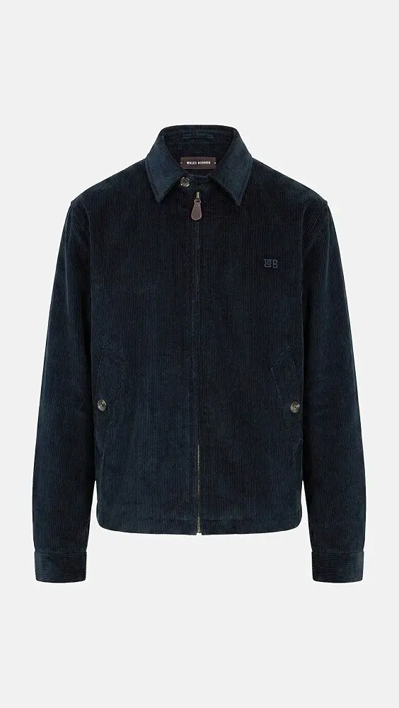 WALES BONNER Drew Corduroy Zip-up Jacket