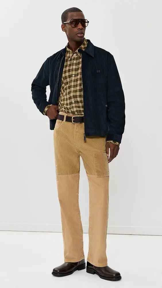 WALES BONNER Sissoo Trousers - Camel