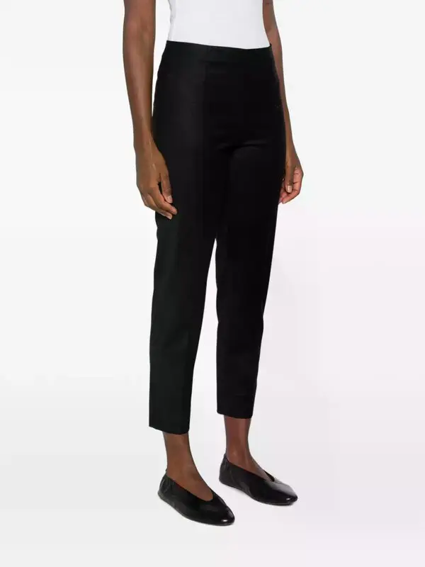 BERWICH Pressed-crease Cropped Trousers