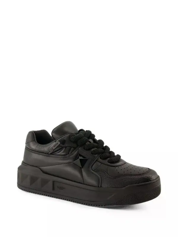 Valentino Garavani One Stud Xl Nappa Leather Low-top Sneakers