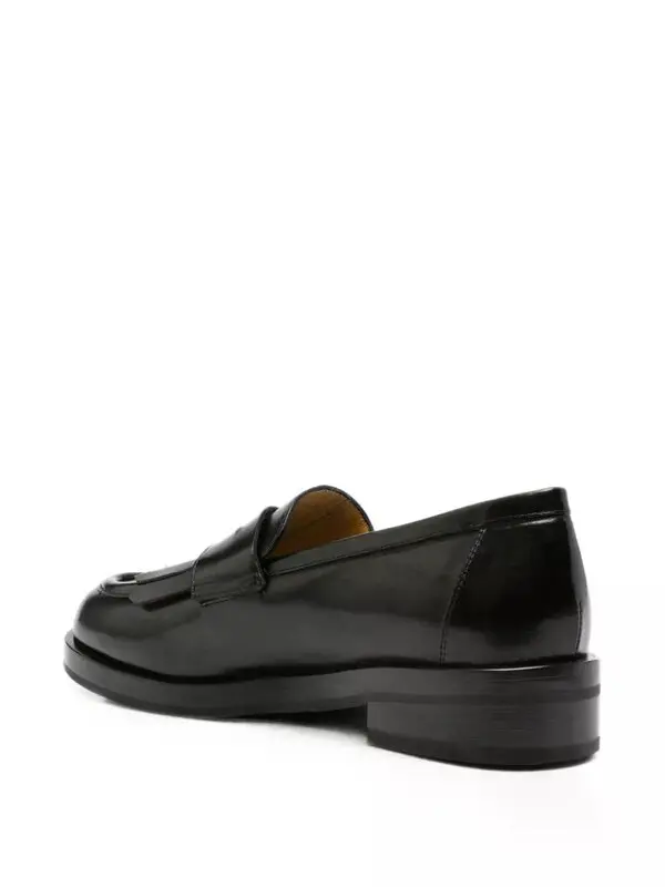 TRUMAN´S Fringed Leather Loafers