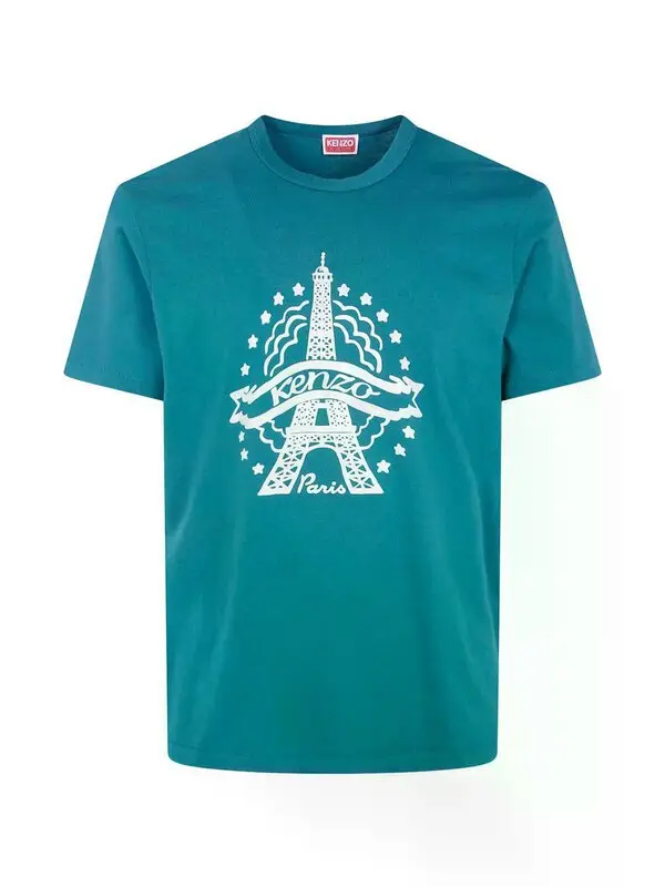 Kenzo Eiffel Tower T-shirt - Green