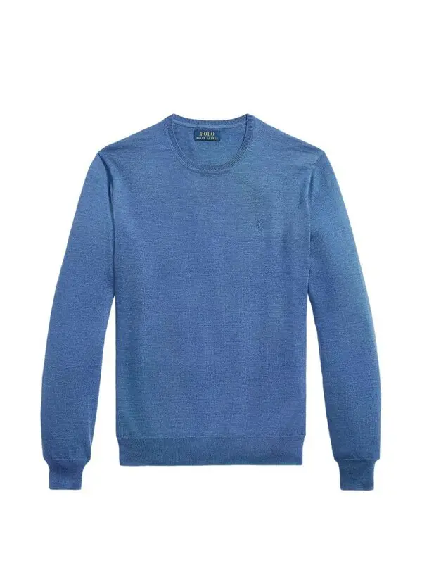 Polo Ralph Lauren Wool Crew-neck Sweater - Blue