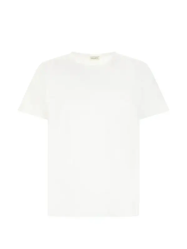 Saint Laurent Cassandre Ribbed T-shirt