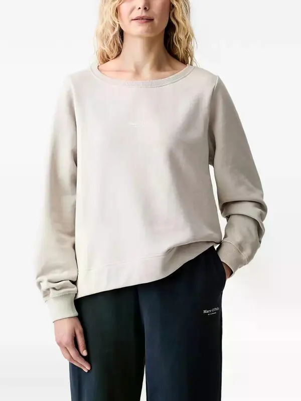 Marc O'polo Logo Print Sweatshirt - Neutrals