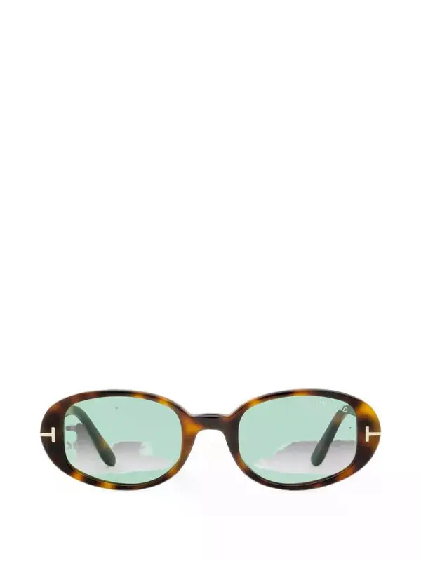 TOM FORD Iggy Oval-frame Sunglasses - Brown