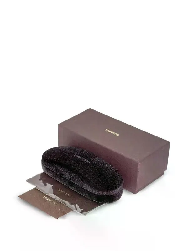 TOM FORD Iggy Oval-frame Sunglasses - Brown