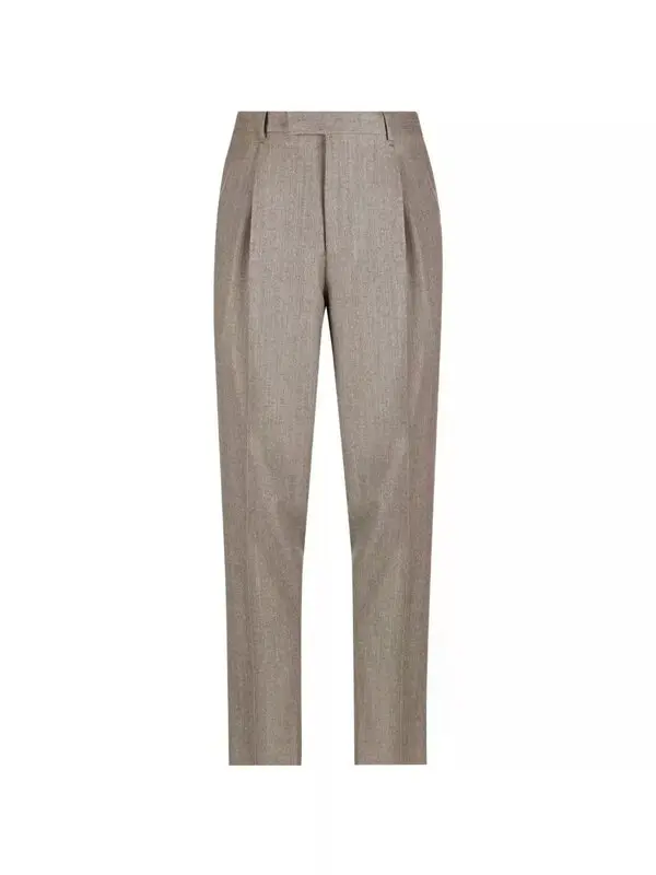 Zegna Pleated Tailored Trousers