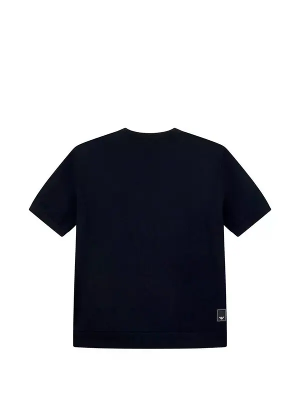 Emporio Armani Short-sleeved Wool T-shirt